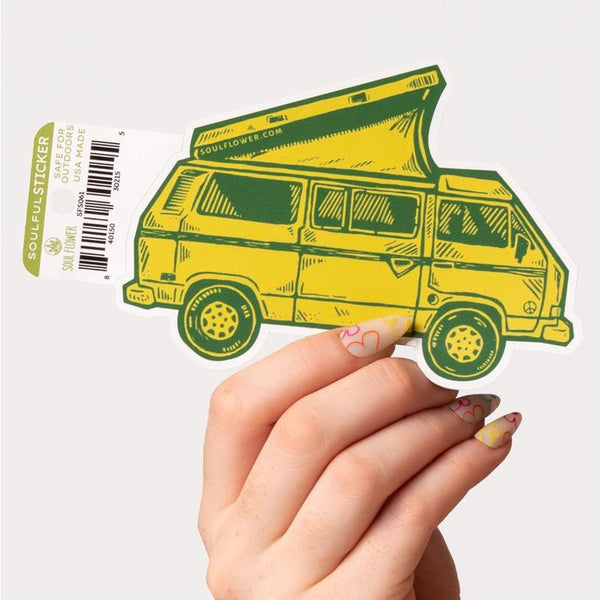 Vinyl Sticker | Pop-Up Camper – River Fair Trade